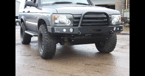 discovery 2 deluxe winch bumper