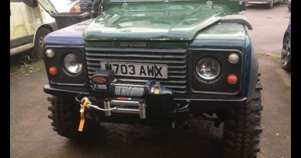 defender winch bumper