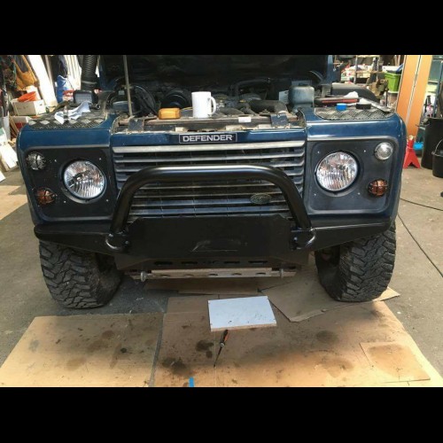 defender winch bumper